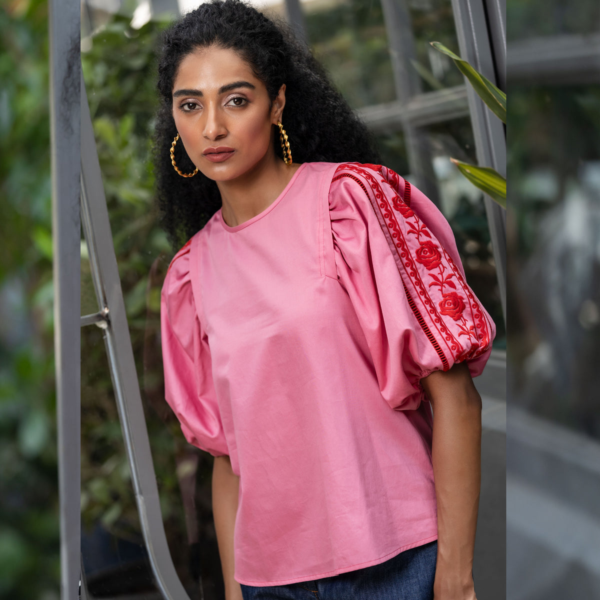 Nora Top - Morning Glory – EMILY LOVELOCK