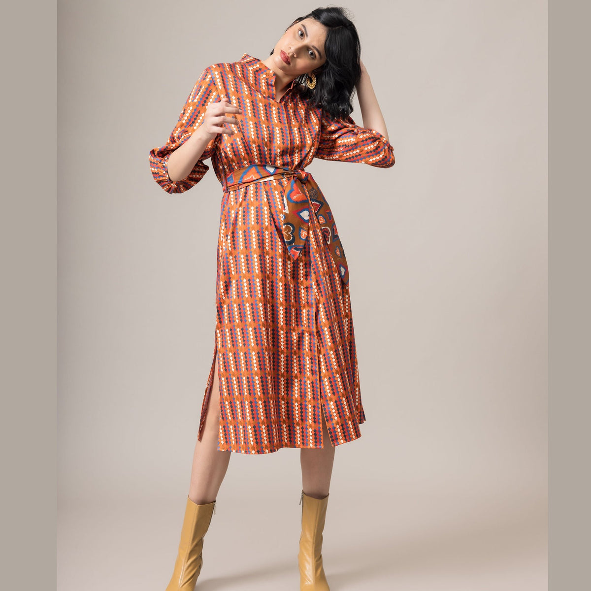 Zora Dress - Nutshell – EMILY LOVELOCK
