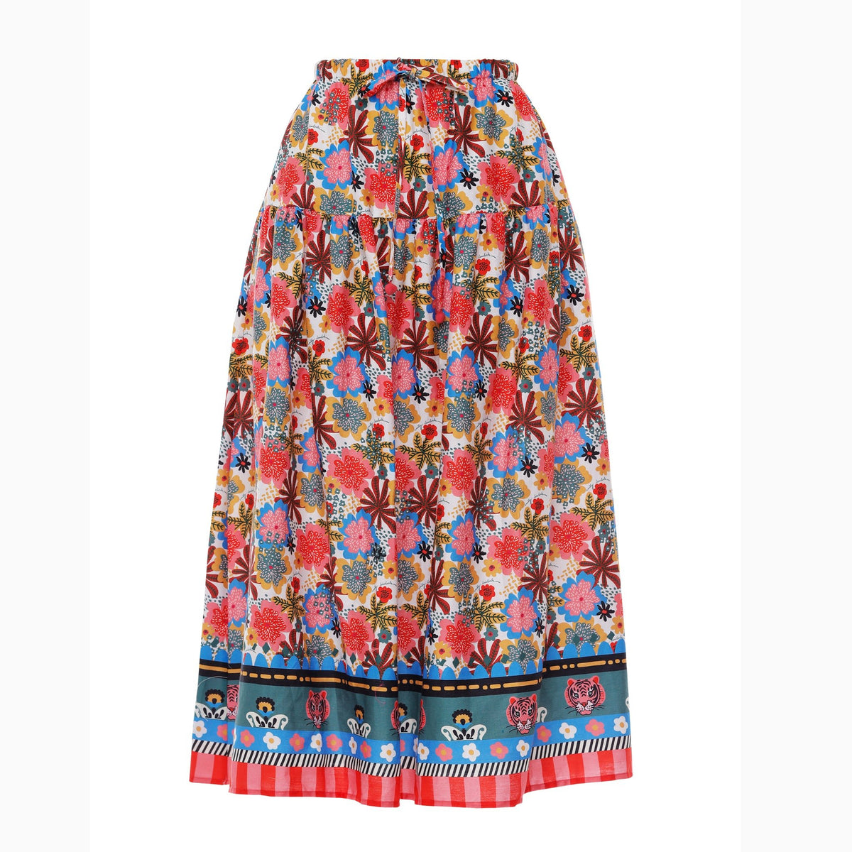 Heidi Skirt - Ivory – EMILY LOVELOCK