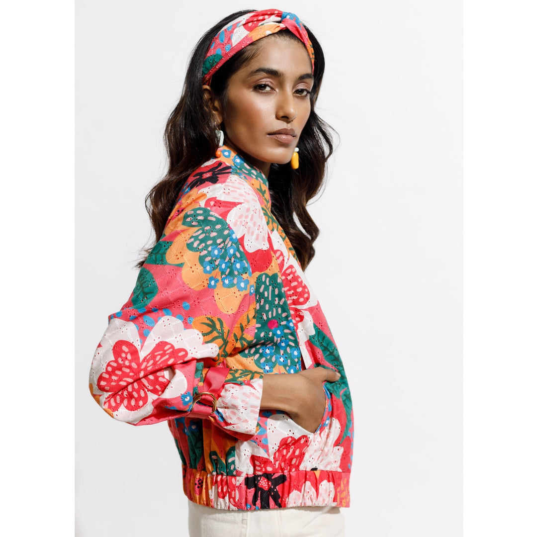 Sandra Bomber - Pink – EMILY LOVELOCK